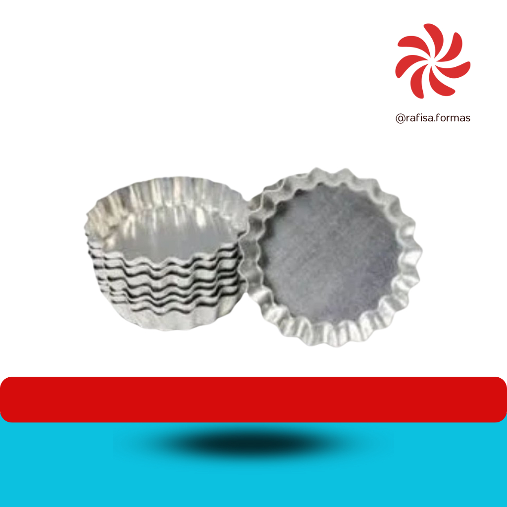 mini forma torta crespa fundo fixo numero 5 | Shopee Brasil