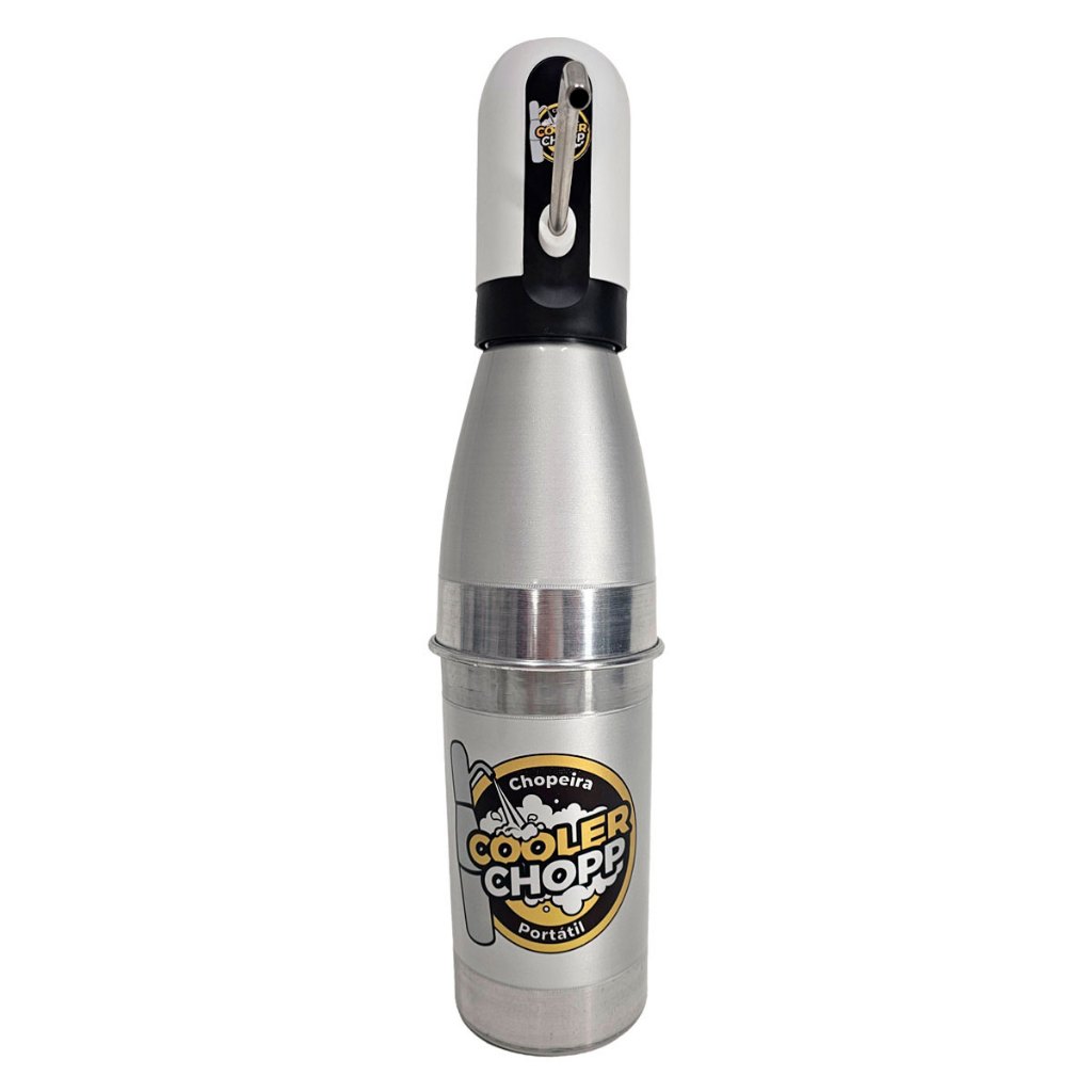Cooler Chopp - Chopeira eletrônica portátil - Alumínio | Shopee Brasil