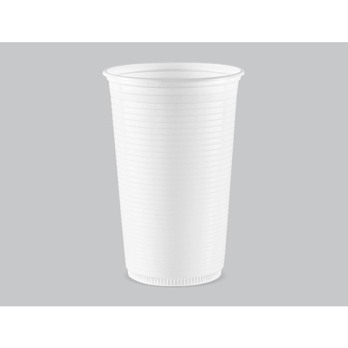 Copo Plástico Descartável Estriado 500ml Copaza 100 Unidades | Shopee Brasil