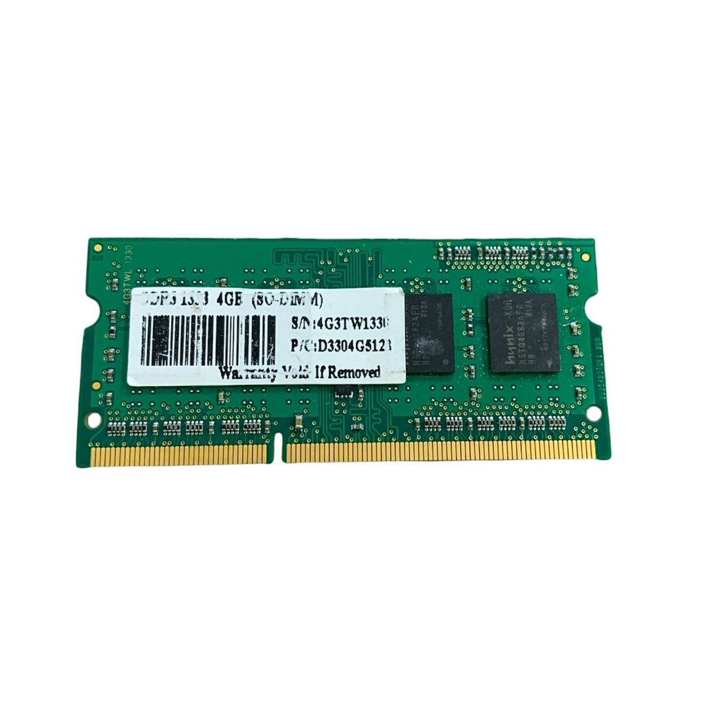 Memória RAM Notebook 4GB DDR3 PC3 10600S 1333MHz 1Rx8 | Shopee Brasil