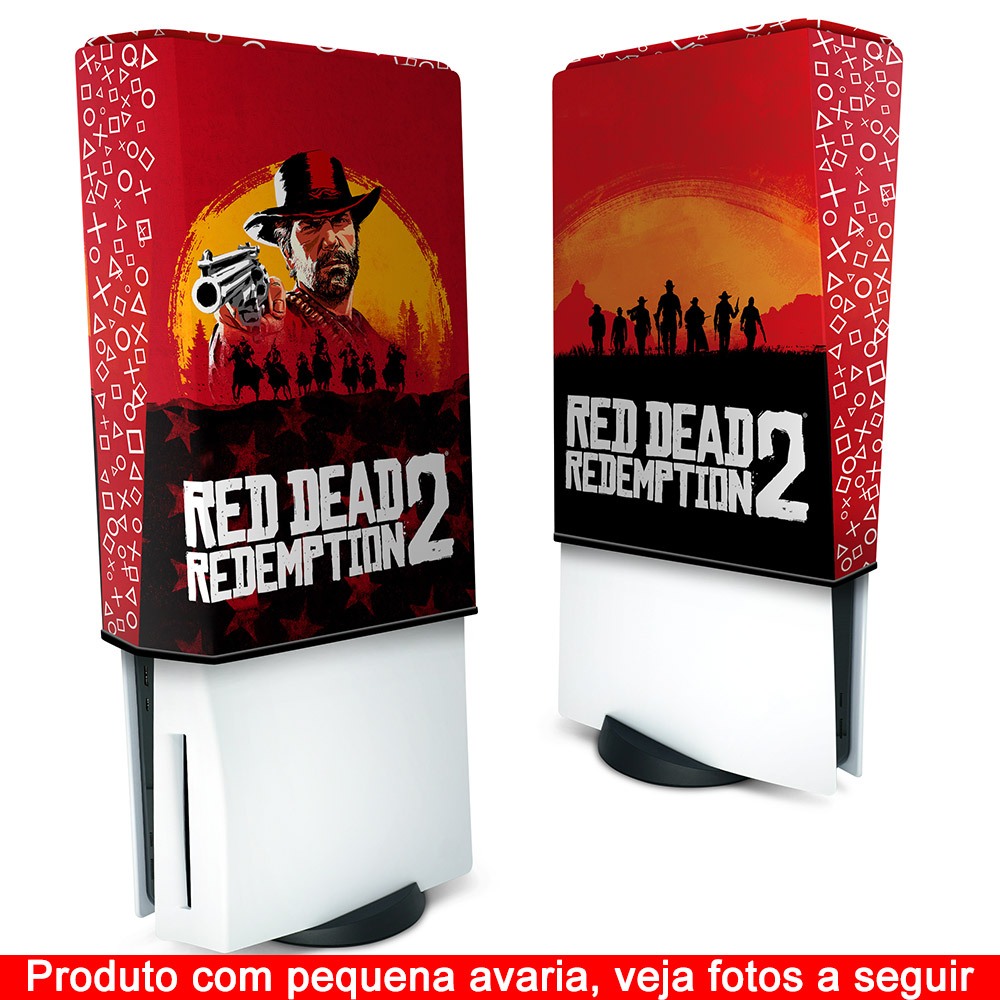 Capa PS5 Vertical Anti Poeira - Red Dead Redemption 2 Out403 | Shopee ...