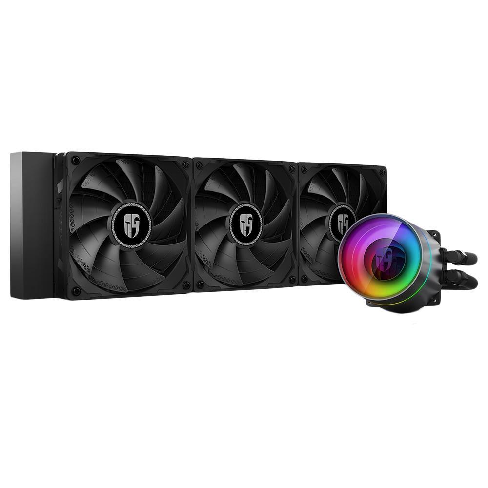 Water Cooler Deepcool Castle 360EX, RGB, 360mm, Preto (Reconcionado ...