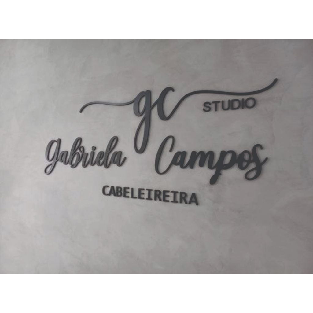 LogoTipo Personalizada em MDF 3mm Pintado 1,20metro Largura x 70cm ...