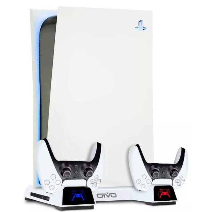 Base Suporte Ps5 Com Resfriador Carregador De Controle Oivo | Shopee Brasil