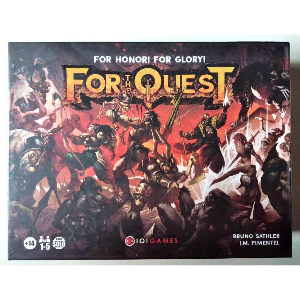 For The Quest - Boardgame - 101 Games | Shopee Brasil