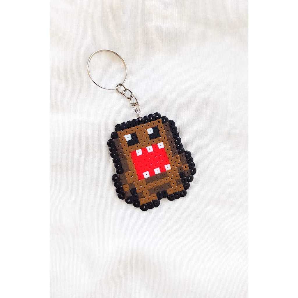chaveiro domo kun pixel art hama beads | Shopee Brasil