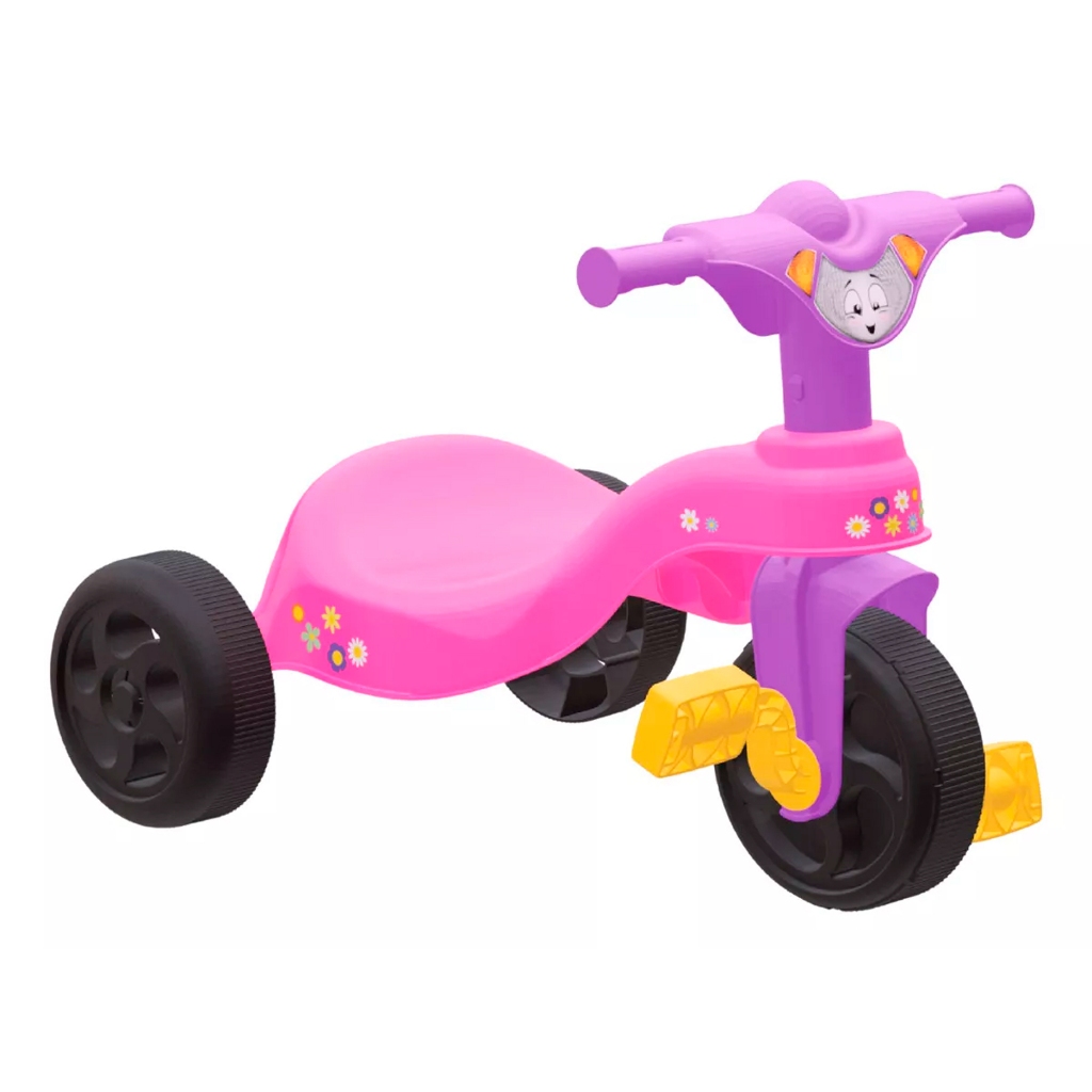 Triciclo Velotrol Motoquinha Brinquedo Crianças Infantil Diversão Pais ...