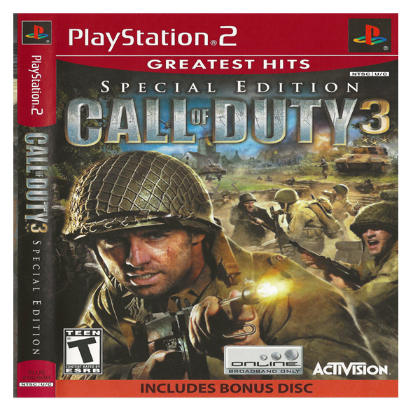 Call of Duty 3 - Jogo Playstation Ps2 | Shopee Brasil