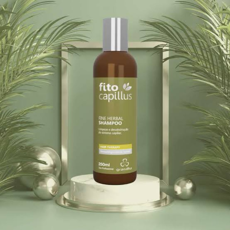 Shampoo para Feridas no Couro Cabeludo Fito Capillus Fine Herbal ...