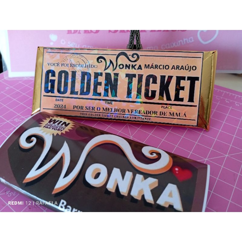 Barra wonka | Shopee Brasil