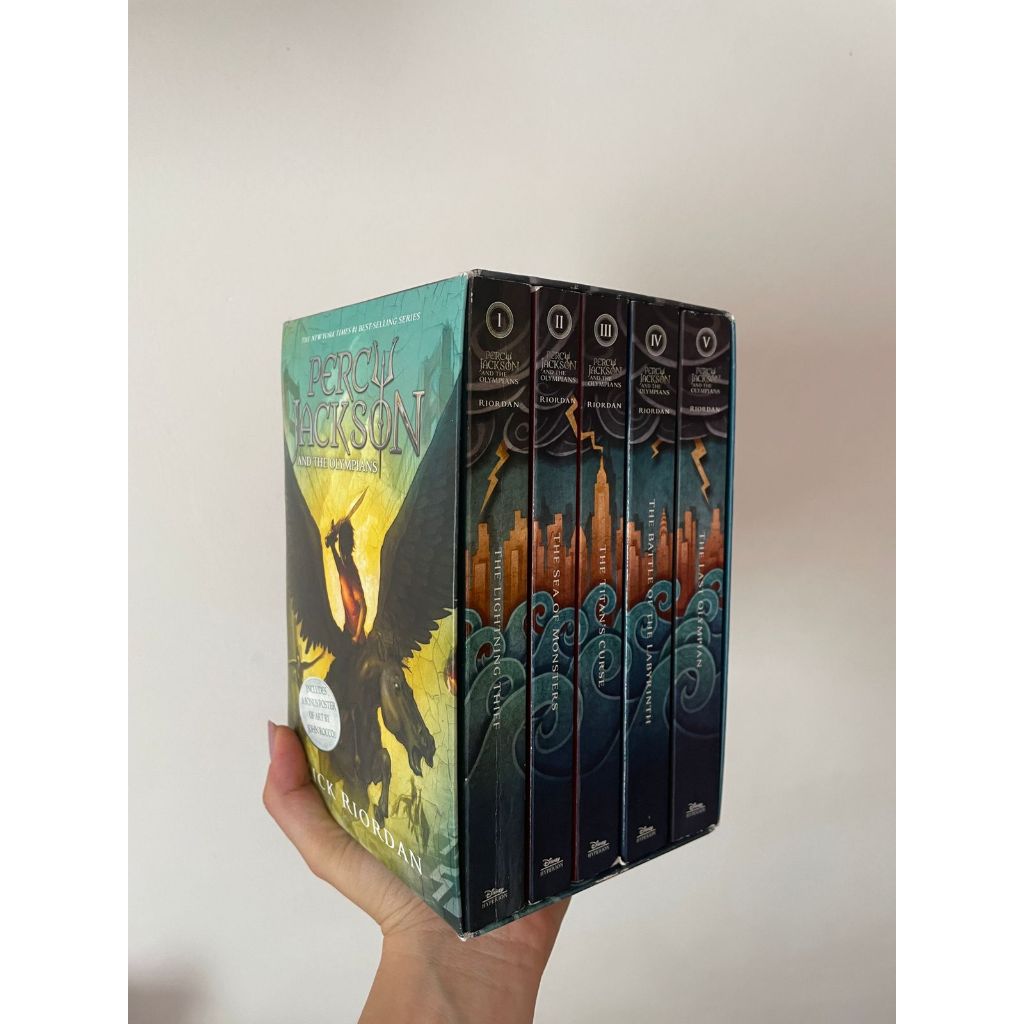 Box Percy Jackson e os olimpianos/ Percy Jackson & the Olympians Boxed ...