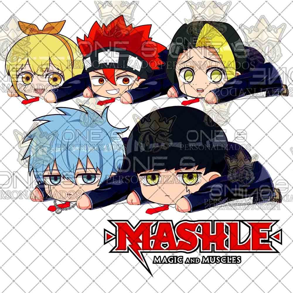 almofada Decorativa Anime Mashle Chibi | Shopee Brasil