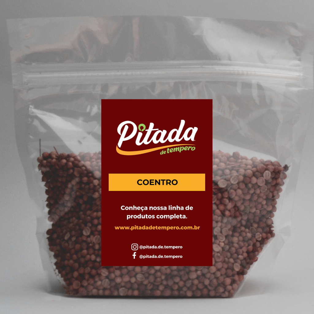 Coentro Puro Moído 250g - Temperos Naturais Especiarias e Condimentos ...