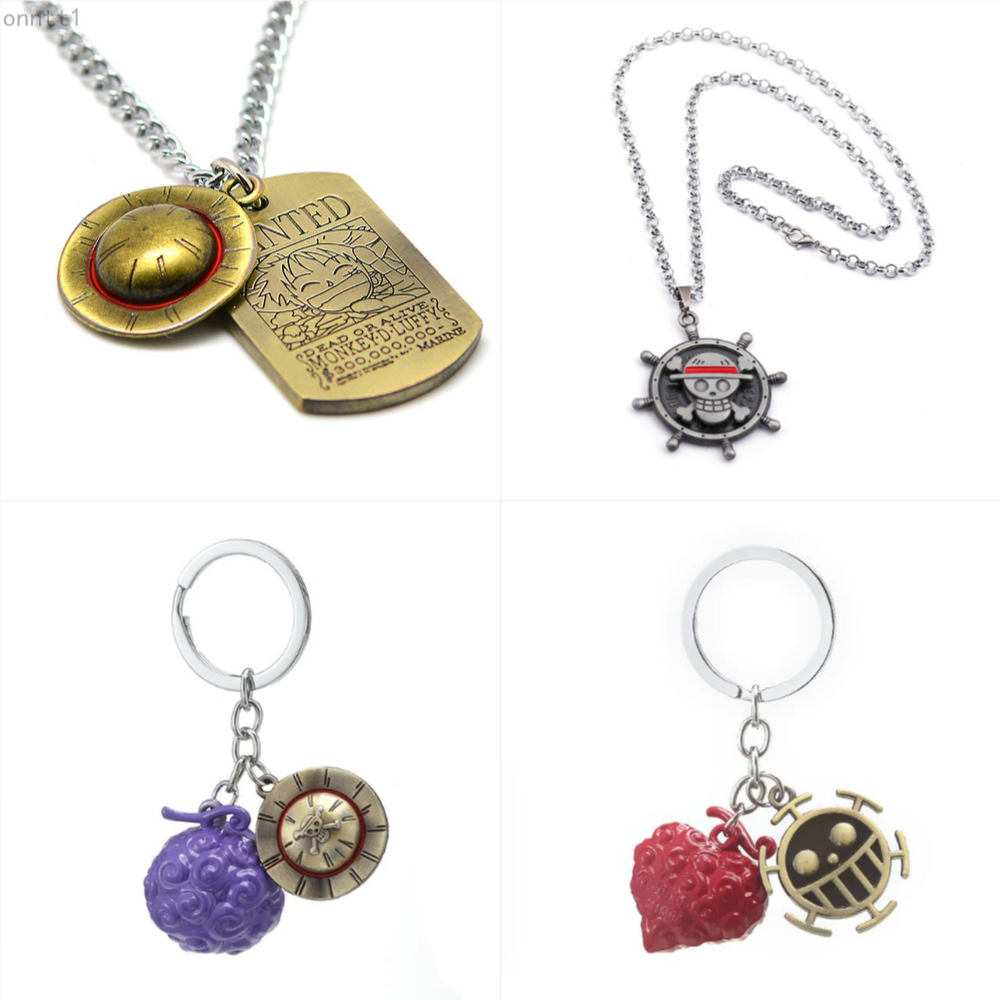 Colar Chaveiro Chapeu Caveira One Piece OP Anime Otaku Jolly Roger ...