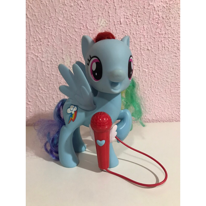 Boneca My Little Pony 20cm - Singing Rainbow Dash - Hasbro - Escorrega ...