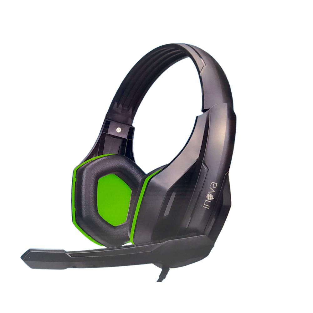 Fone Gamer Inova Para Computador Notebook Celular Entrada P2 Abafador ...