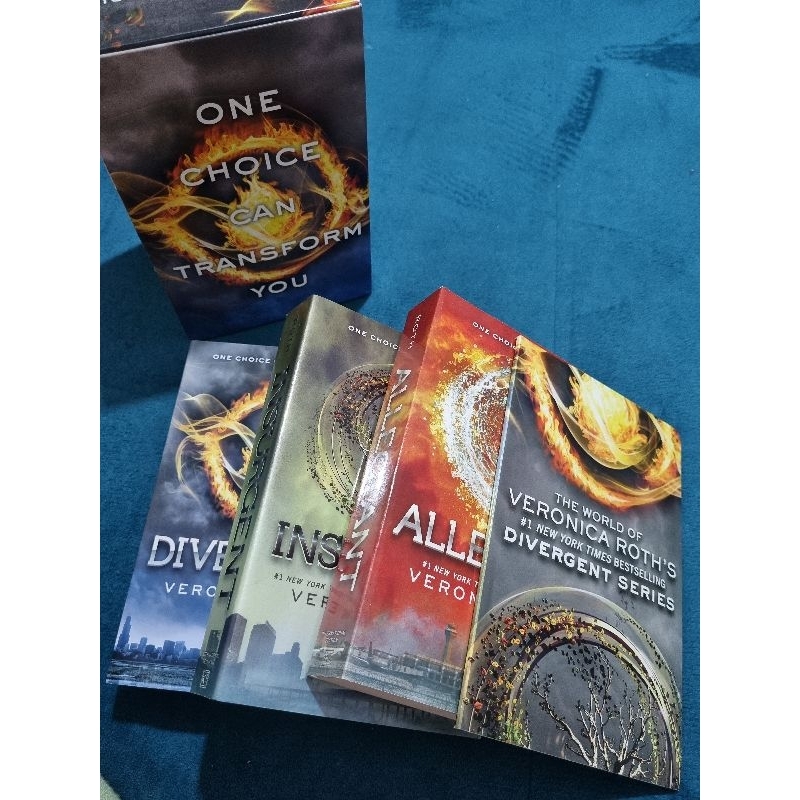 Box The Divergent Series - Box Divergente | Shopee Brasil