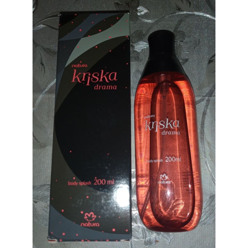 Lindo Body Splash Kriska Drama Natura 200ml Novo | Shopee Brasil