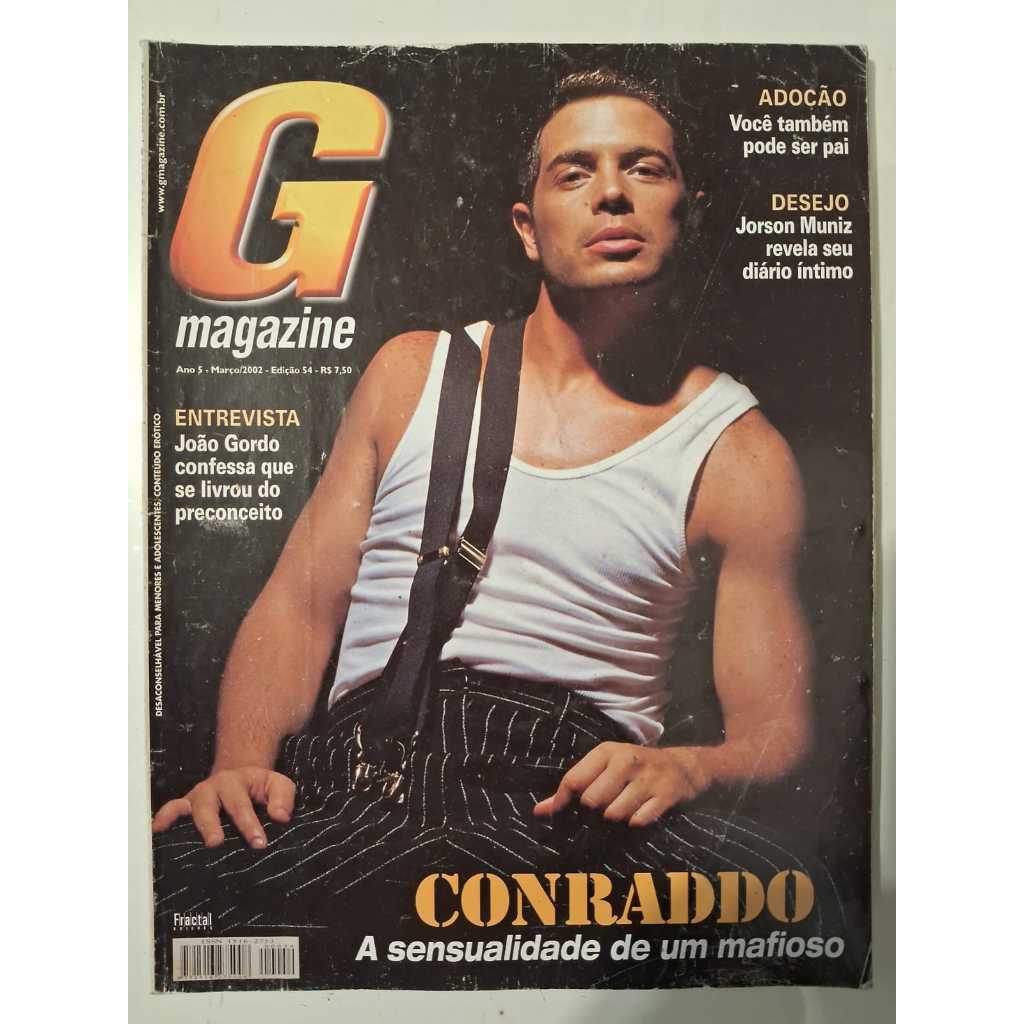 Revista G Magazine Conraddo | Shopee Brasil