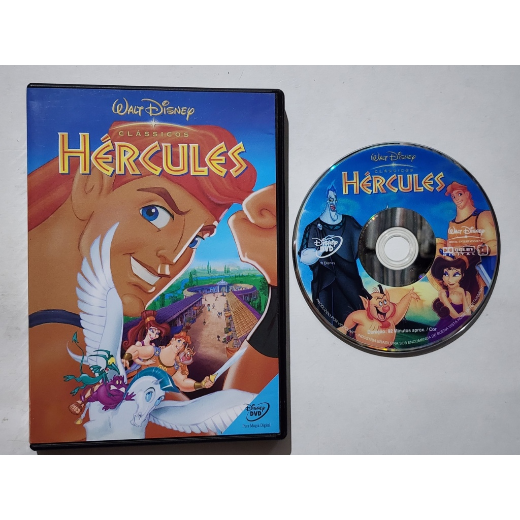 dvd Hércules Disney original | Shopee Brasil
