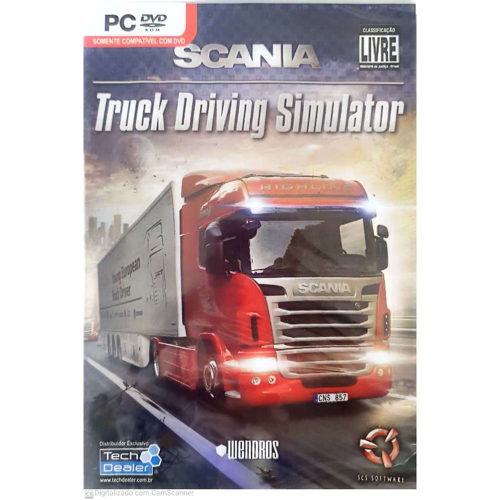 Jogo Truck Driving Simulator PC Original Lacrado | Shopee Brasil