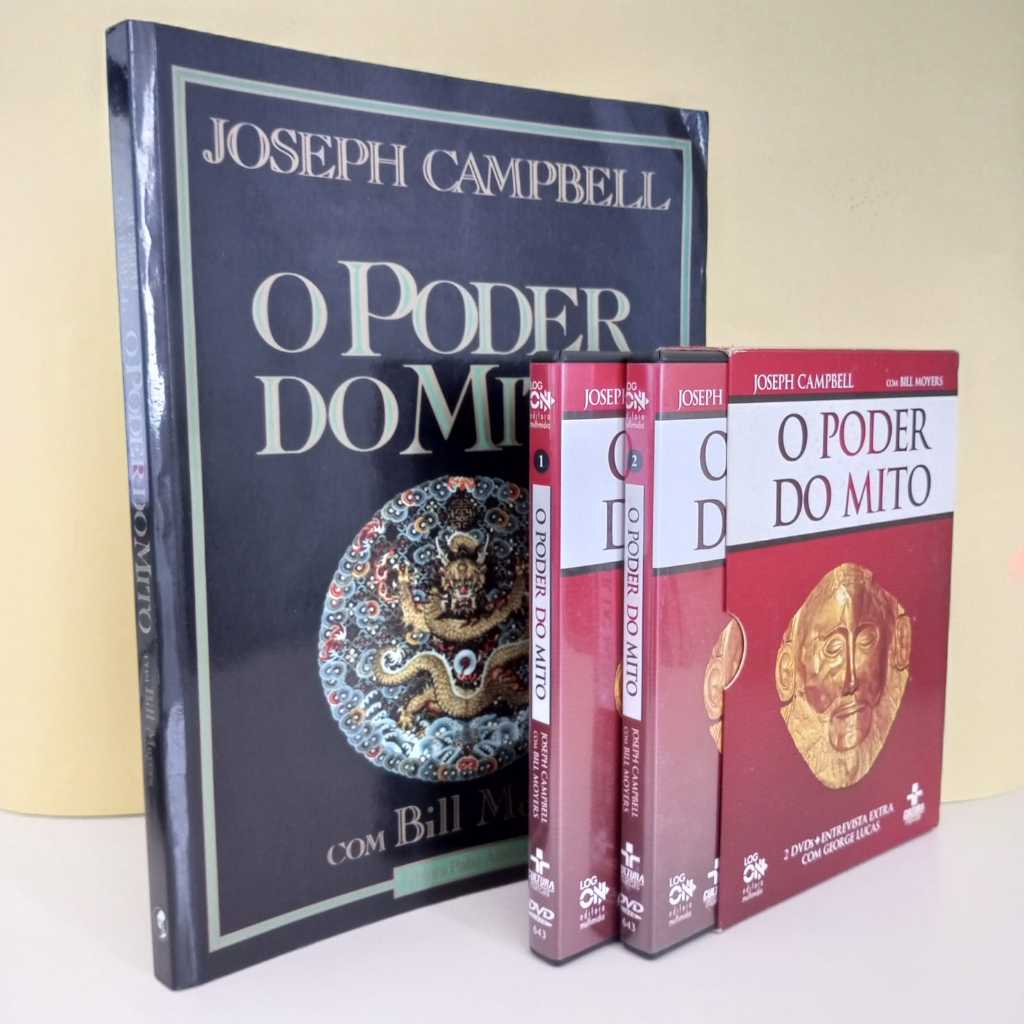 O PODER DO MITO - COMBO LIVRO + DVD | Shopee Brasil