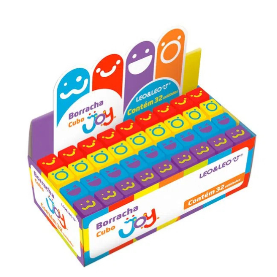 Borracha Cubo Joy - Leo & leo | Shopee Brasil