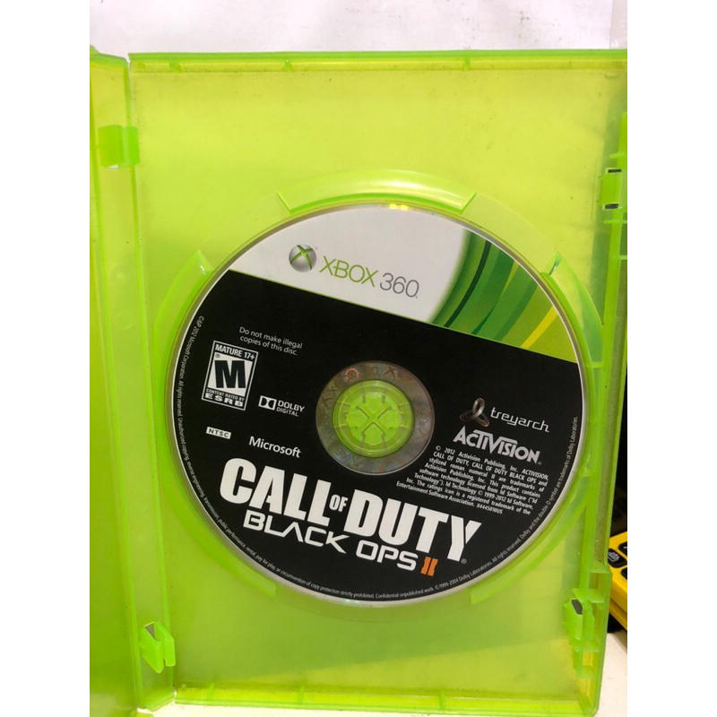 Call of duty Black ops 2 Xbox 360 mídia física sem capa | Shopee Brasil