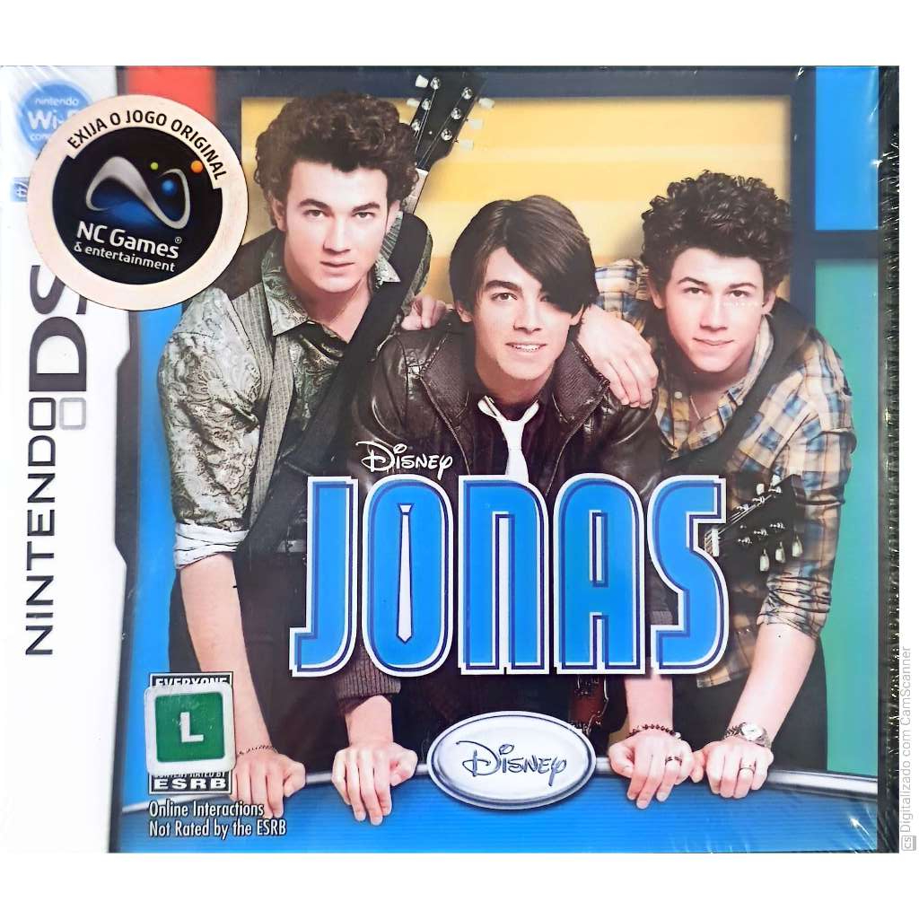 Jogo Jonas Brother Disney Original Nintendo DS Lacrado | Shopee Brasil