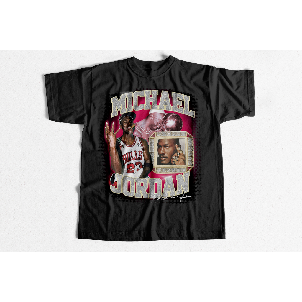 Camisa Michael Jordan Vintage Streetwear Camiseta Unissex | Shopee Brasil