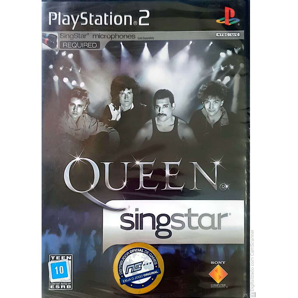 Jogo Queen Singstar PS2 Original Lacrado | Shopee Brasil