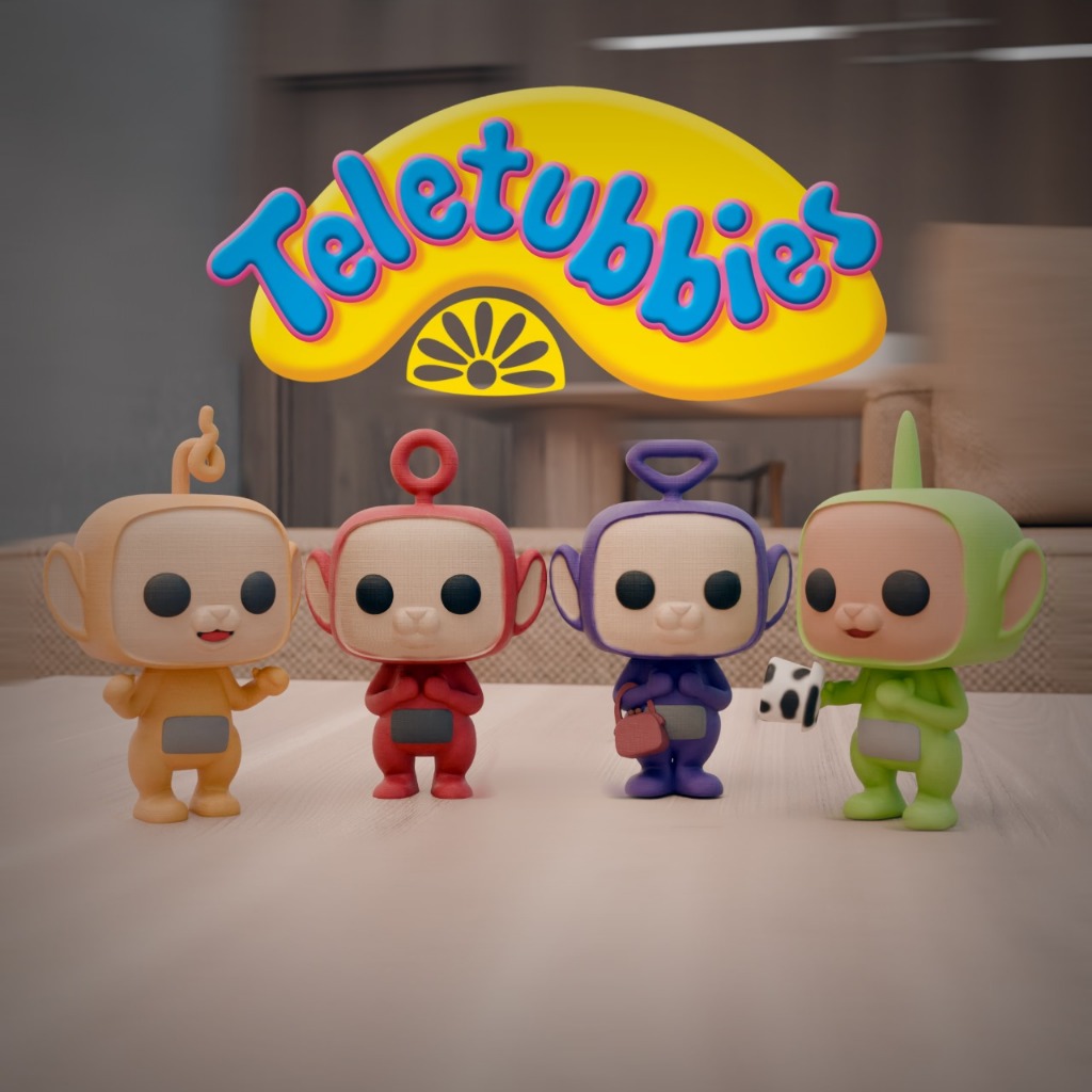 Funko Pop Teletubbies PERSONALIZADO 3D | Shopee Brasil