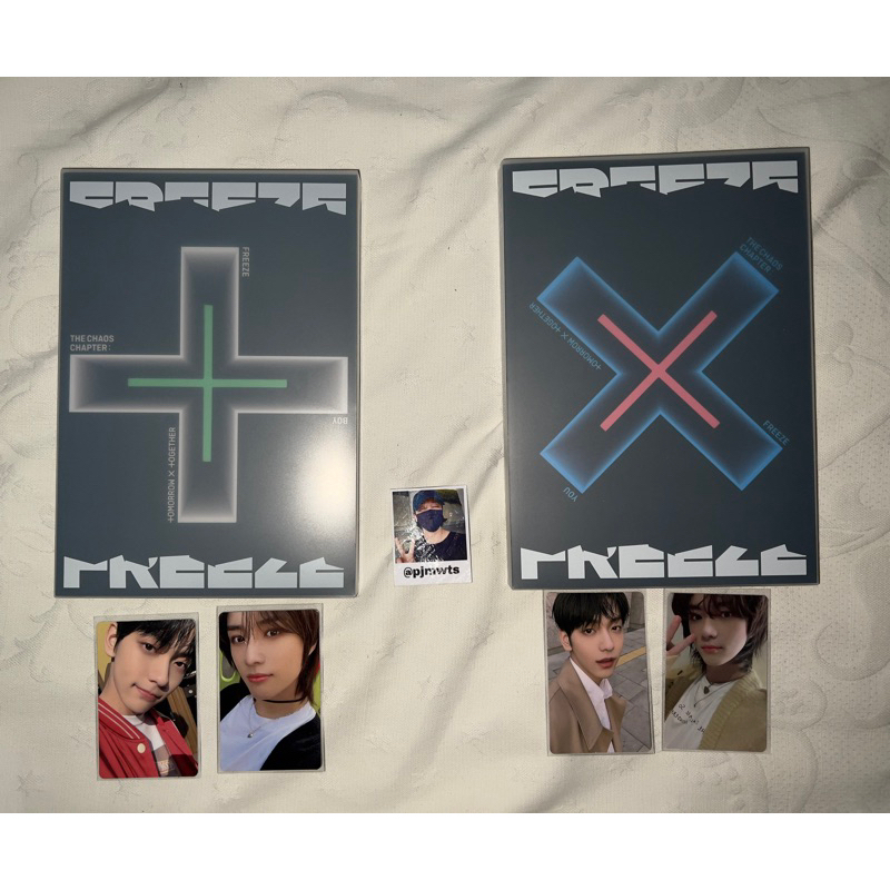 ALBUM TXT TCC FREEZE YOU BOY | Shopee Brasil