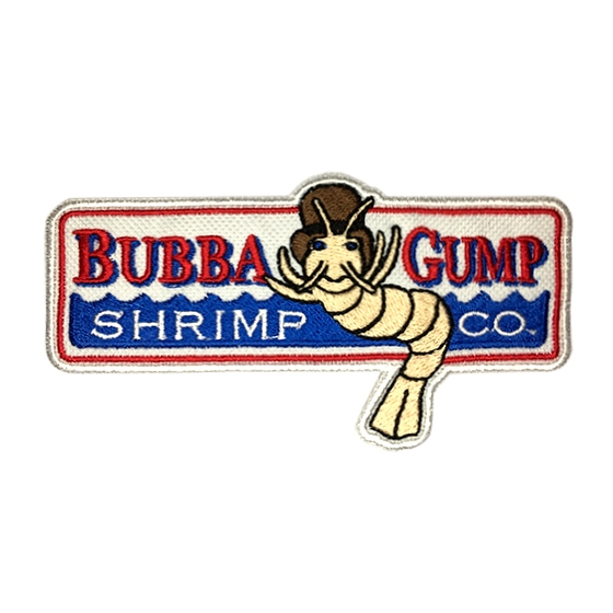 Patch Bordado Bubba Gump Forrest Gump - Termocolante | Shopee Brasil