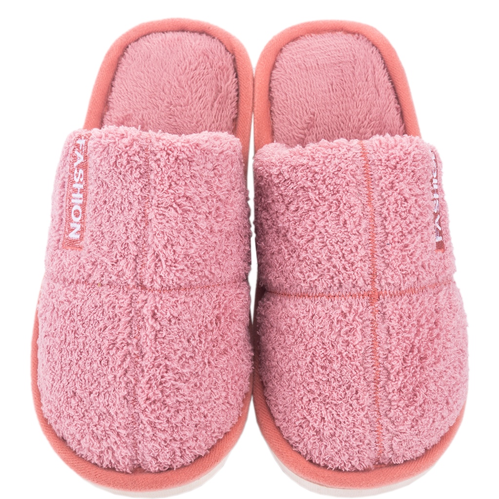 Pantufa Feminina em Veludo Super Macio Solado Antiderrapante Calçado ...