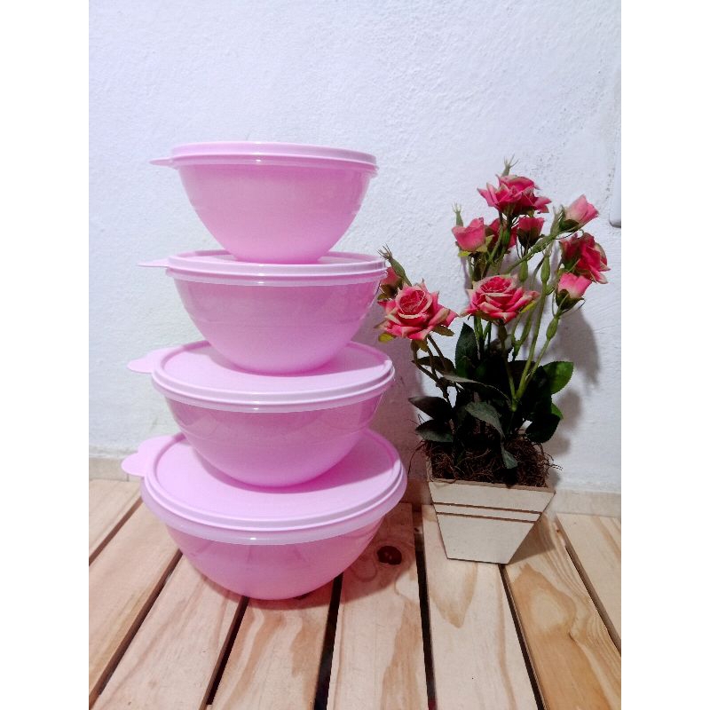 Kit tigelas maravilhas 4 peças Tupperware. | Shopee Brasil