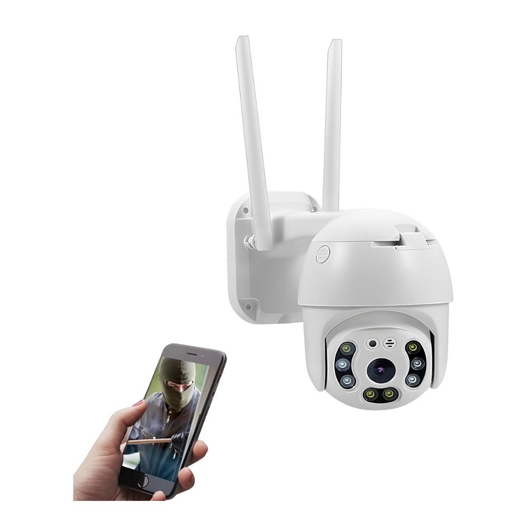 Camera De Seguranca Ip Rotativa Dome A6 Protecao Ip66 Wi-fi Branca Full ... Camera De Seguranca Ip Rotativa Dome A6 Protecao Ip66 Wi-fi Branca Full ...