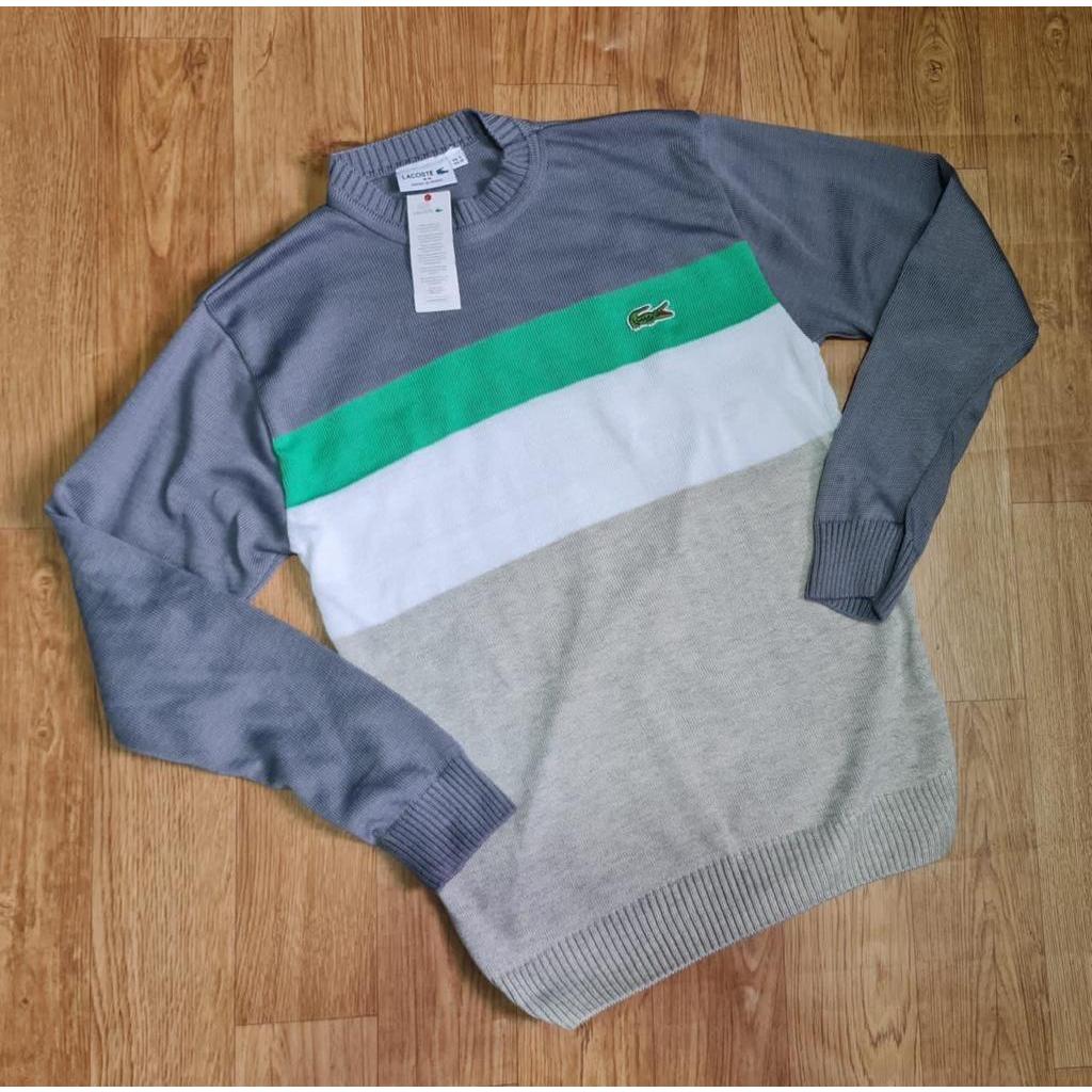 Sueter Masculino Lacoste Claro Moletom - ENVIO IMEDIATO | Shopee Brasil