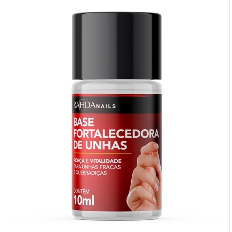 Base Fortalecedora de Unhas Rahda Nails - 10ml | Shopee Brasil