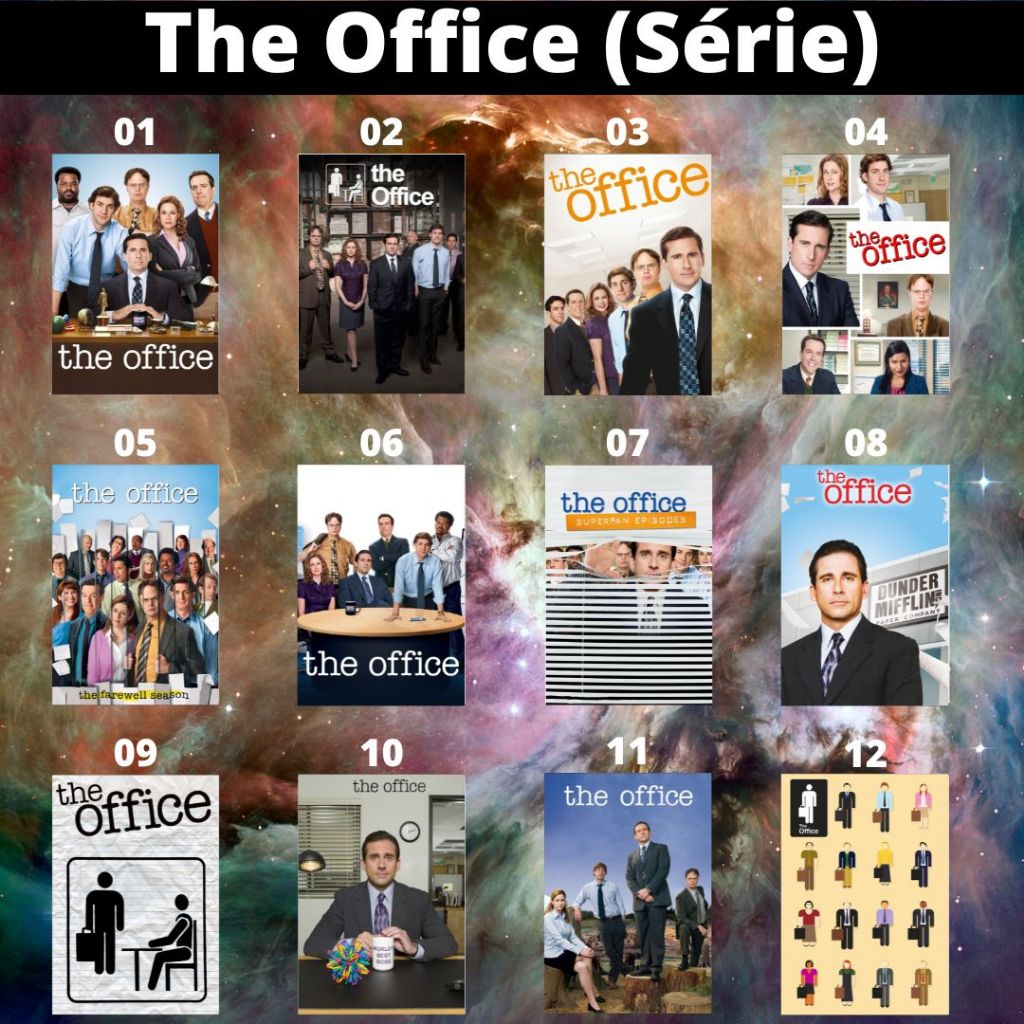 Placa Decorativa MDF (14x20cm) The Office (Série) - Quadro Parede ...