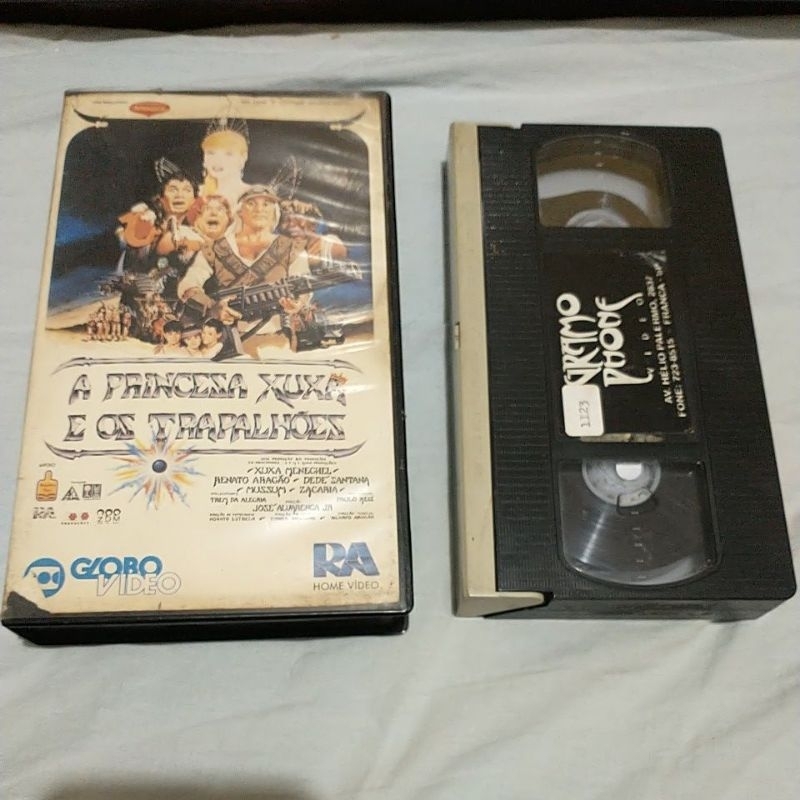VHS A Princesa Xuxa e os Trapalhões | Shopee Brasil