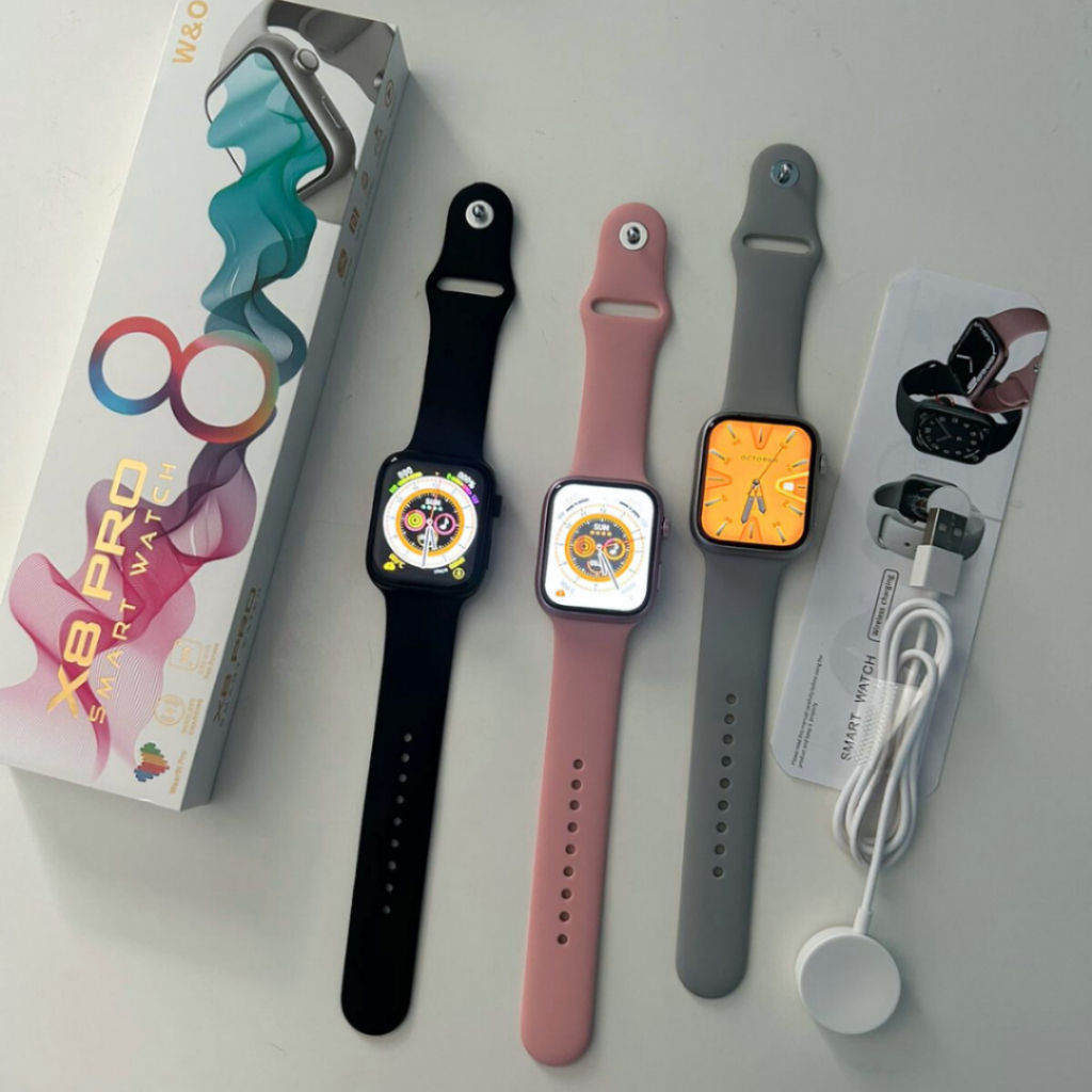 Novo Smartwatch X8 PRO MAX e X8 PRO Relógio Inteligente Faz e Recebe ...