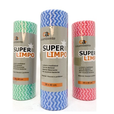 Perflex Pano Multiuso Limpeza Rolo com 50 unidades | Shopee Brasil