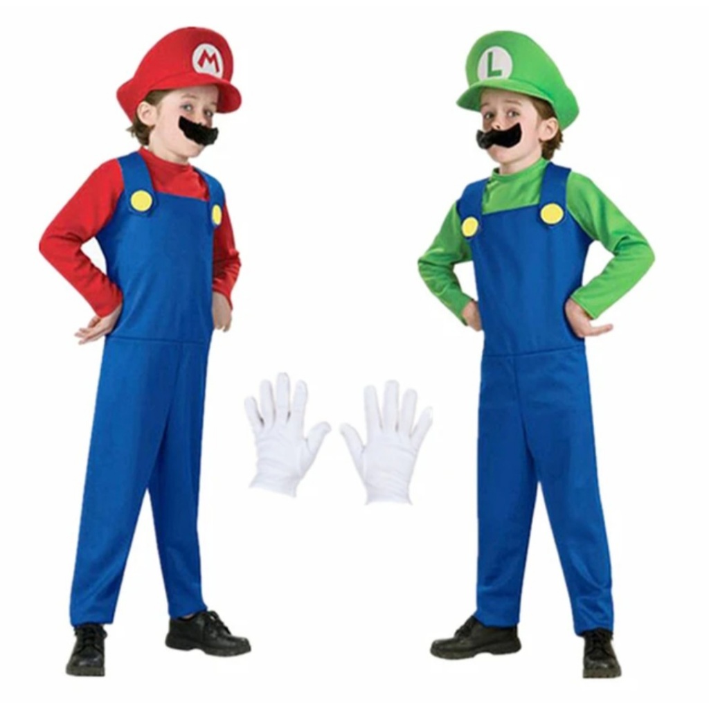 Fantasia do Super Mario Bros em Oferta | Shopee 2026