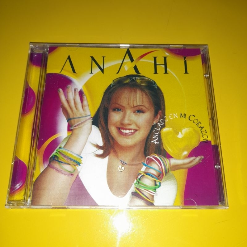 Cd anahi Anclado en mi Corazon (com encarte com letras das músicas) Rbd ...