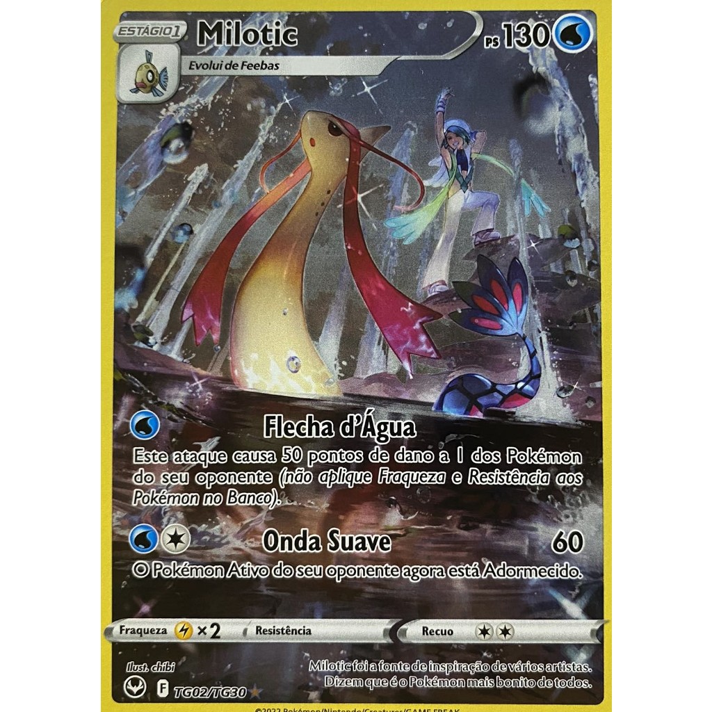 Carta Milotic Coleção Tempestade Prateada Pokemon TCG | Shopee Brasil