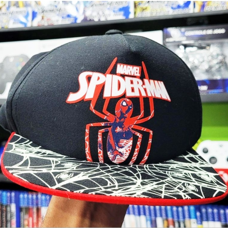 Boné Oficial SpiderMan Licenciado da Marvel | Shopee Brasil