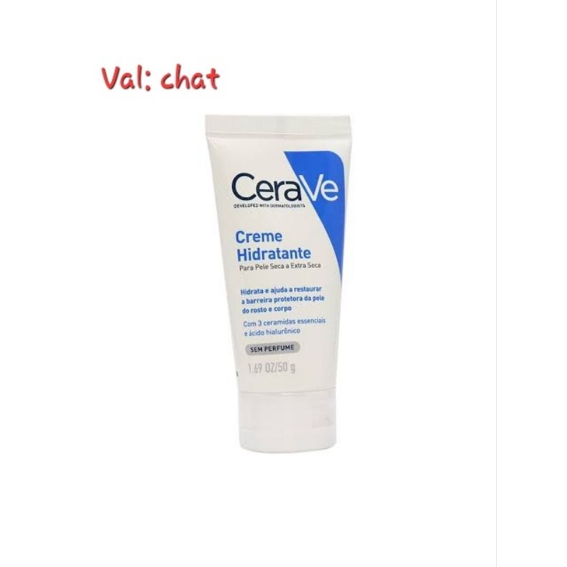 CeraVe Creme Hidratante Pele Seca E Extra Seca 50g | Shopee Brasil