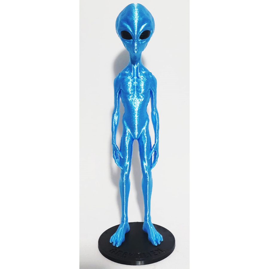 Et, Alien, Alienígena, Extraterrestre, Greys, Realistico, Baseado em Relatos, Boneco Decorativo ...