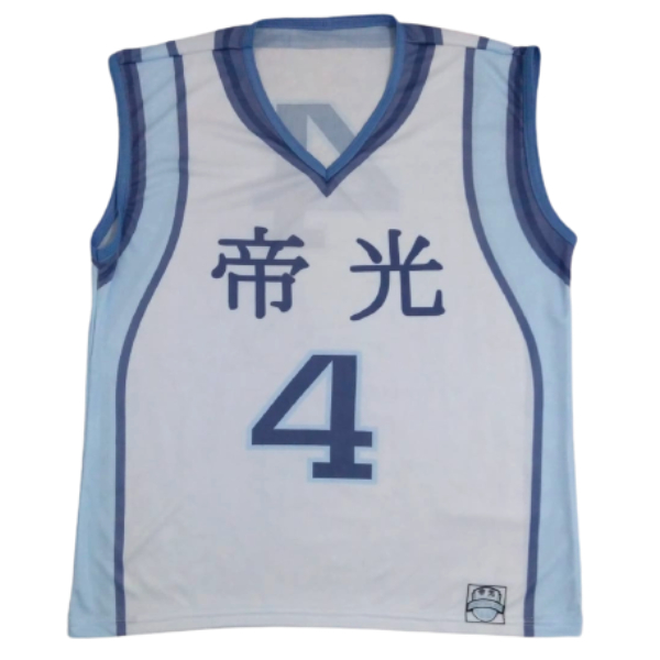 Camisa Kuroko no Basket - Regata / Uniforme Cosplay - Teiko / Akashi ...
